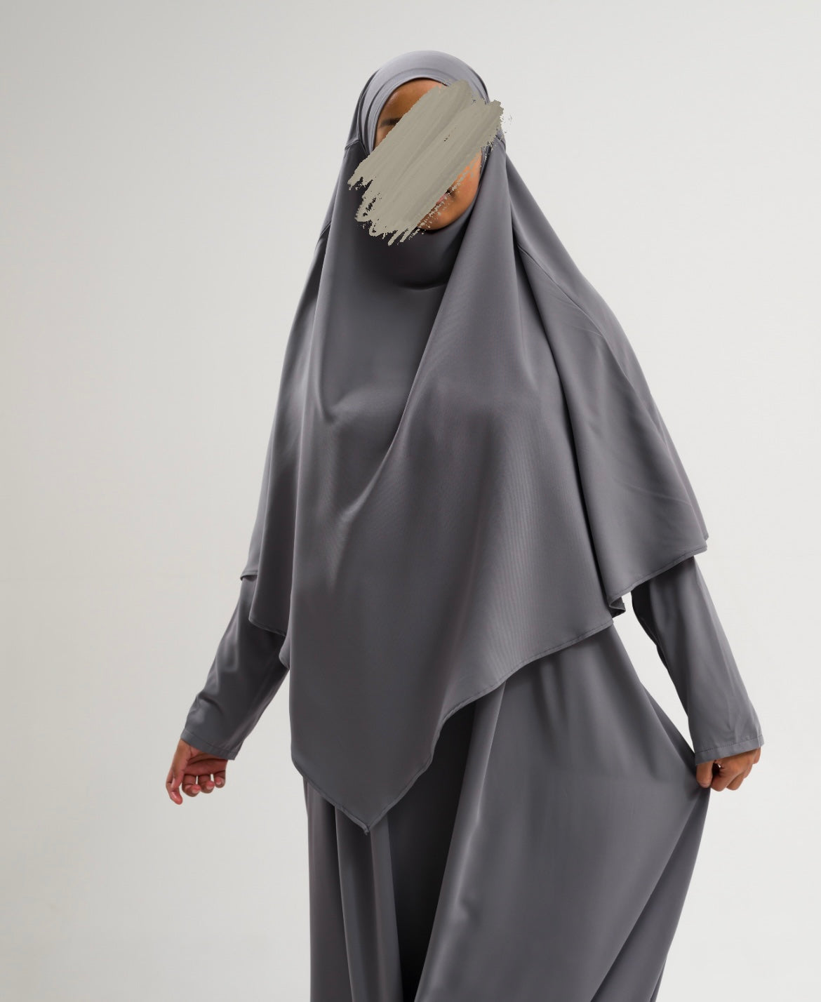 Almas Heup Khimar Charcoal – SOTRA