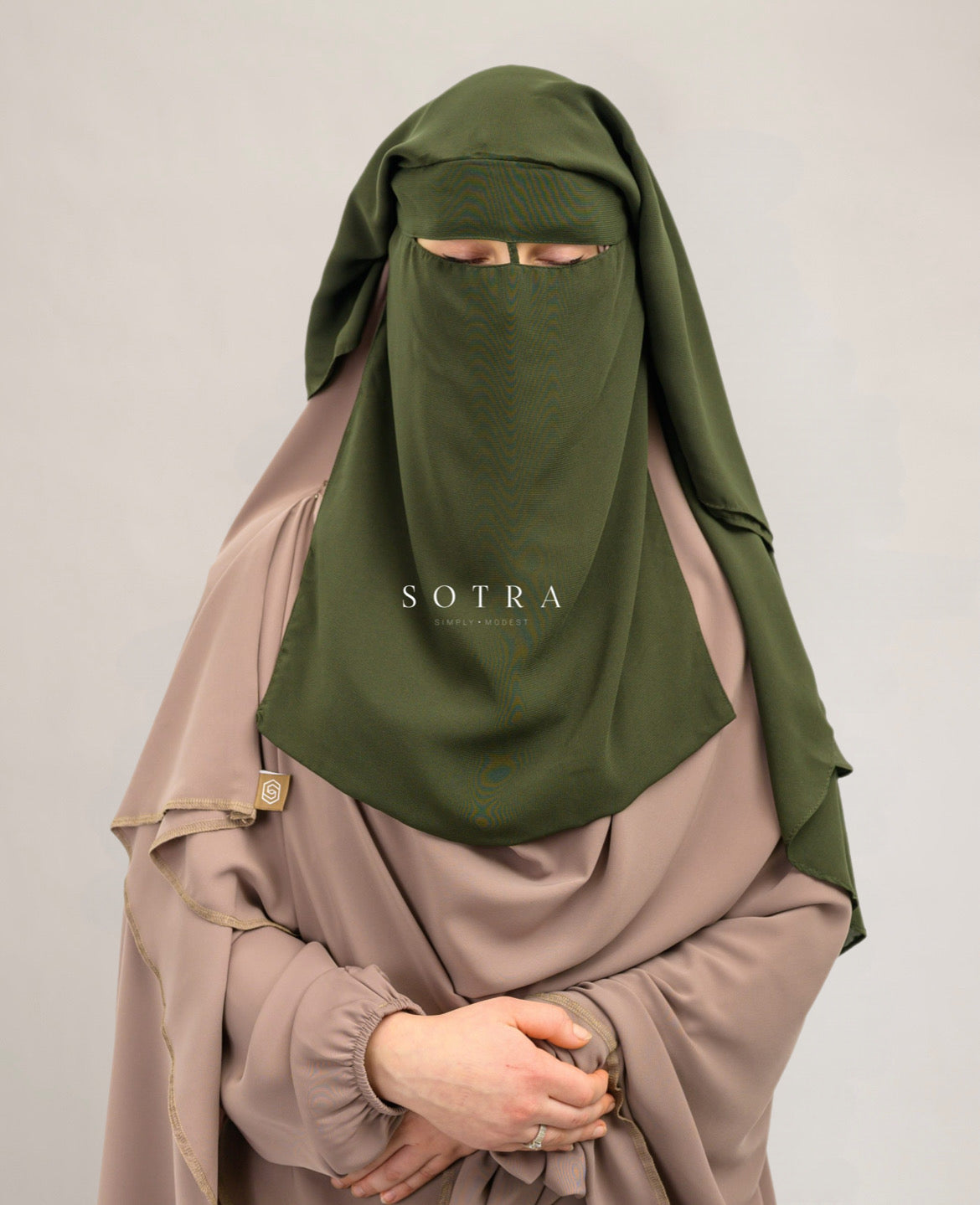 Saudi Niqab Olive – SOTRA